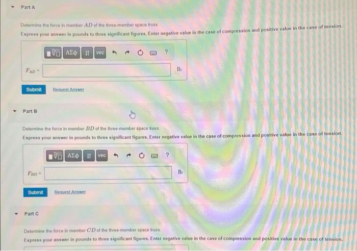 Solved Suppose that F= 1400 lb. (Figure 1) Figure 10 ft 10 | Chegg.com