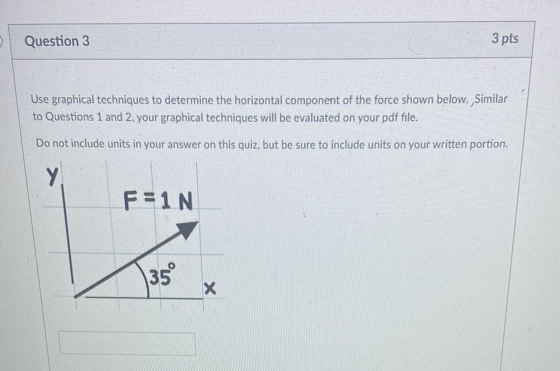 Solved Use graphical techniques to determine the horizontal | Chegg.com