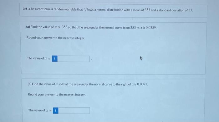 Solved Let Xbe A Continuous Random Variable That Follows A 5198