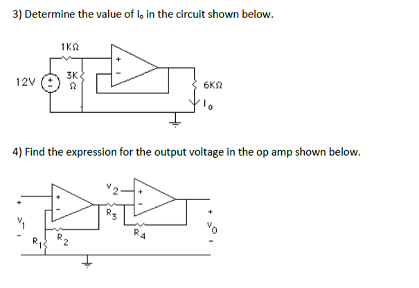 Solved Determine the value of I0 ﻿in the circuit shown | Chegg.com