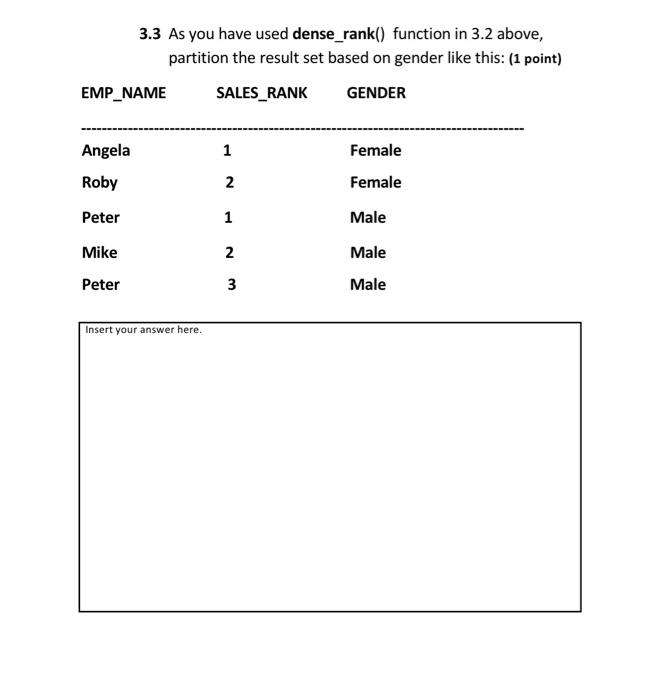 Solved DDLcreate table DEPARTMENT (DNAME VARCHAR(30),DNUMBER | Chegg.com