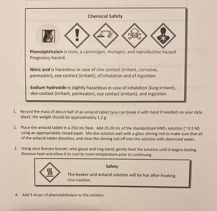 Solved Concentration of HNO3 Solution Concentration of NaOH | Chegg.com
