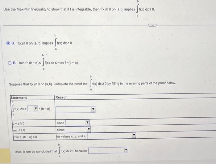 Solved Use the Max-Min inequality to show that if f is | Chegg.com