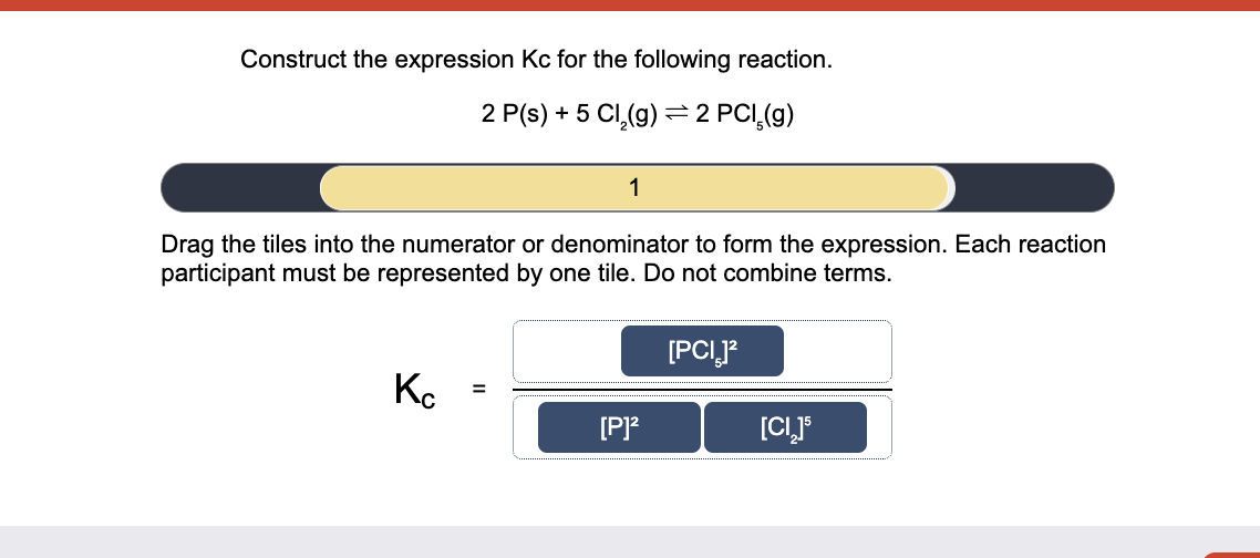 Solved Construct the expression Kc for the following | Chegg.com