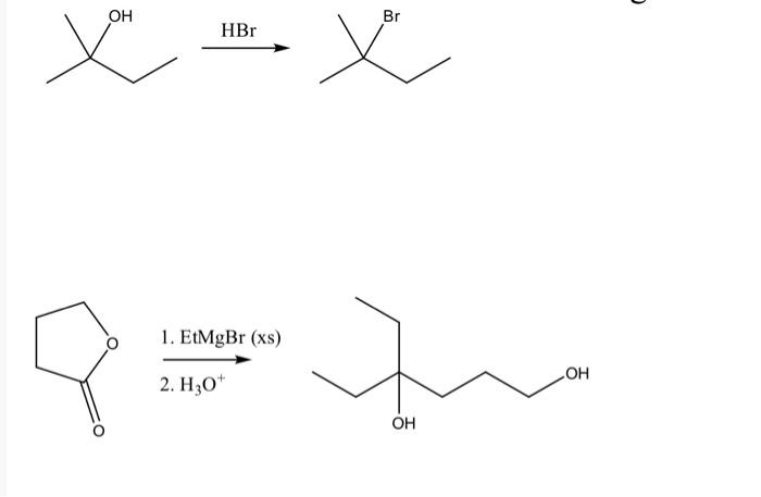 Solved Draw the mechanism for the following reactions | Chegg.com