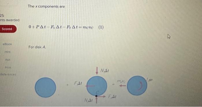Solved Use kinematics and the impulse-momentum principle. | Chegg.com