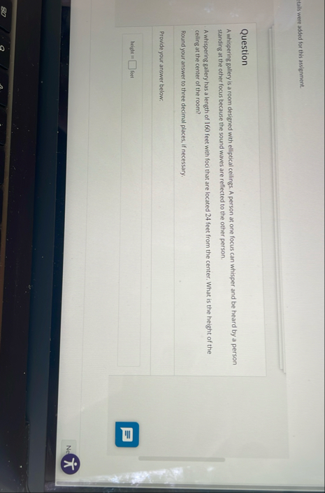 Solved tals were added for this assignment.QuestionA | Chegg.com