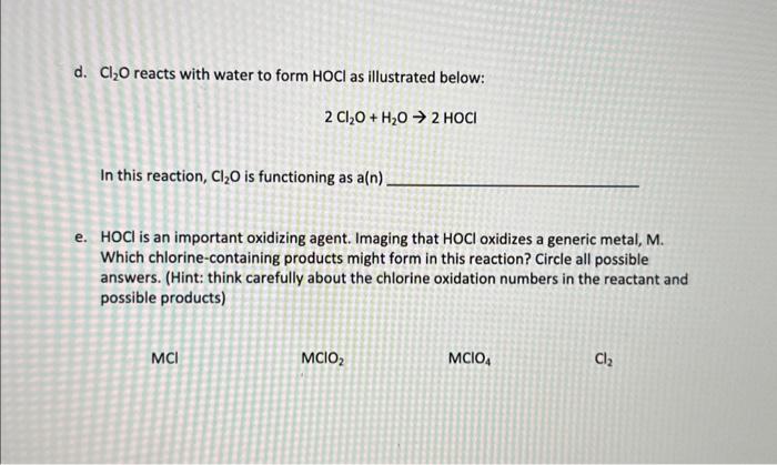 find oxidizing and reducing agent draw lewis | Chegg.com