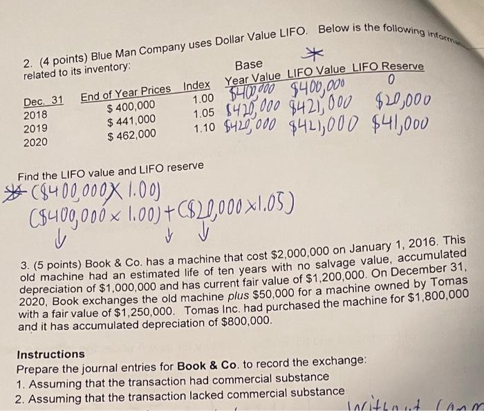 Solved Find the LIFO value and LIFO reserve | Chegg.com