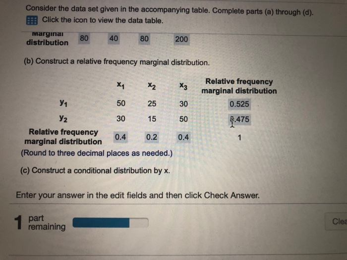 Solved (%) 4.4.5 Consider the data set given in the | Chegg.com
