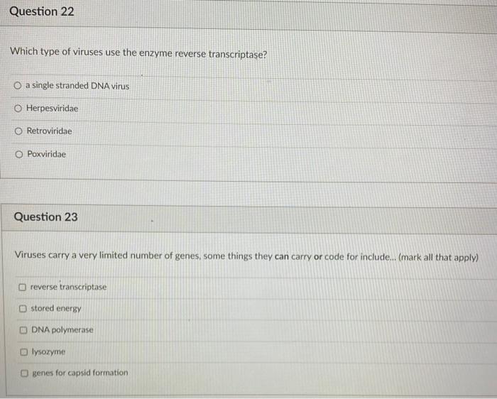 Solved Question 18 Both positive sense and negative sense | Chegg.com
