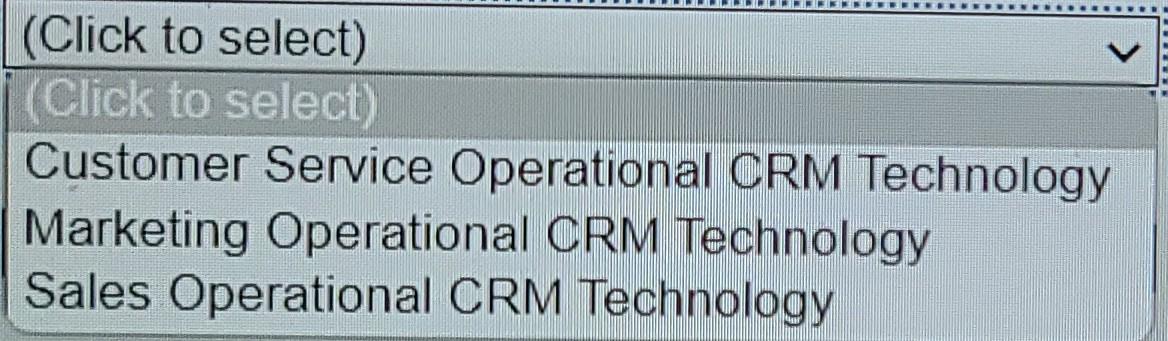 Solved Business Benefits of Operational CRM | Chegg.com