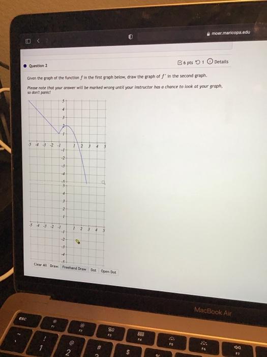Solved moer.maricopa.edu B6 pts 1 Details Question 2 Given | Chegg.com