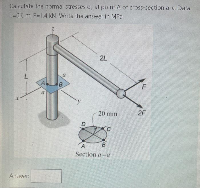 Solved Using the maximum normal stress (Rankine) criterion | Chegg.com