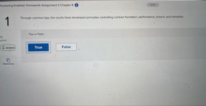 Solved Proctoring Enabled: Homework Assignment 5 Chapter 8 ( | Chegg.com Solved Proctoring Enabled: Homework Assignment 5 Chapter 8 ( | Chegg.com