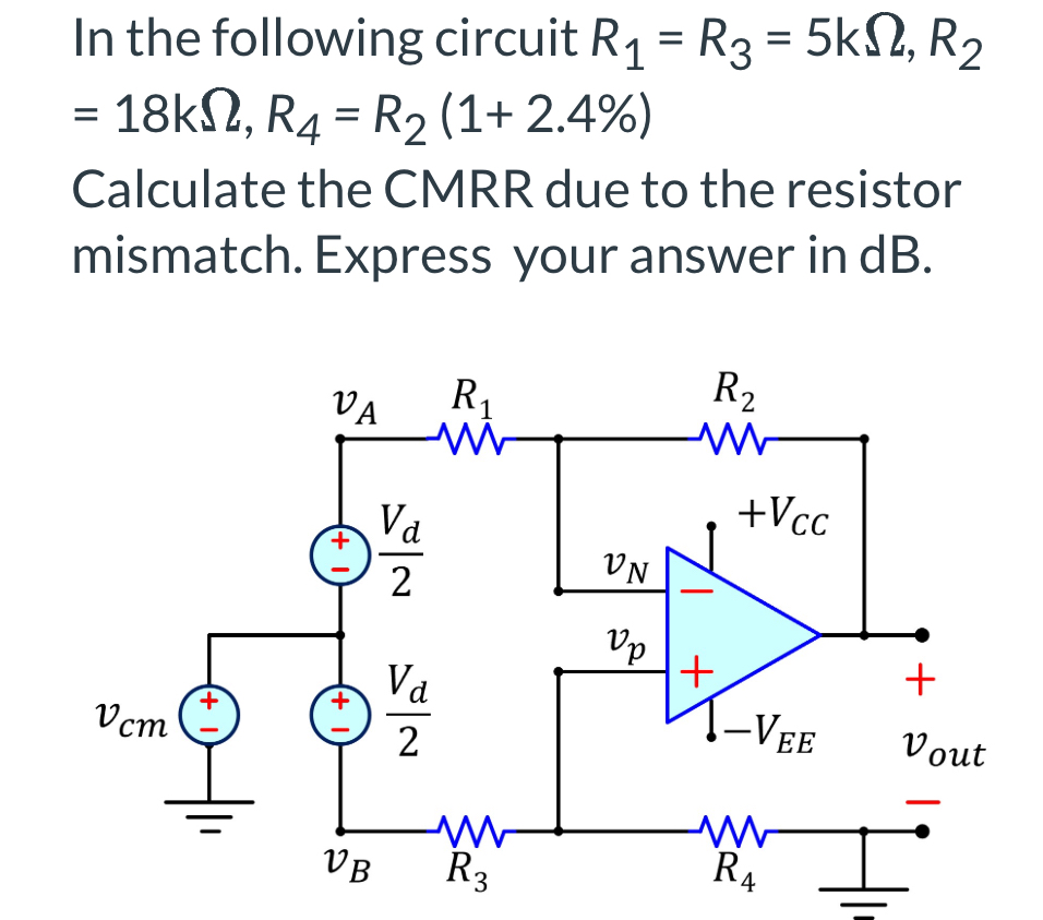 Solved In the following circuit | Chegg.com