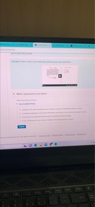 Solved Student Dash X 0202759102023#/ Pearson My X sure to | Chegg.com