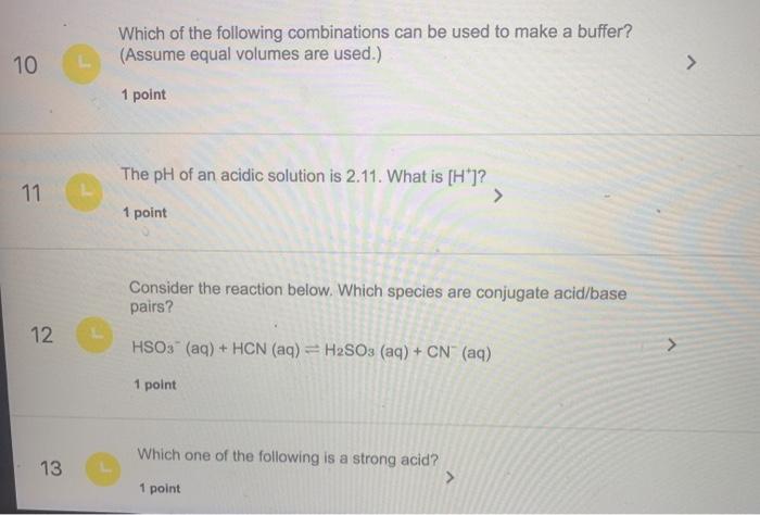 Solved Which of the following combinations can be used to | Chegg.com