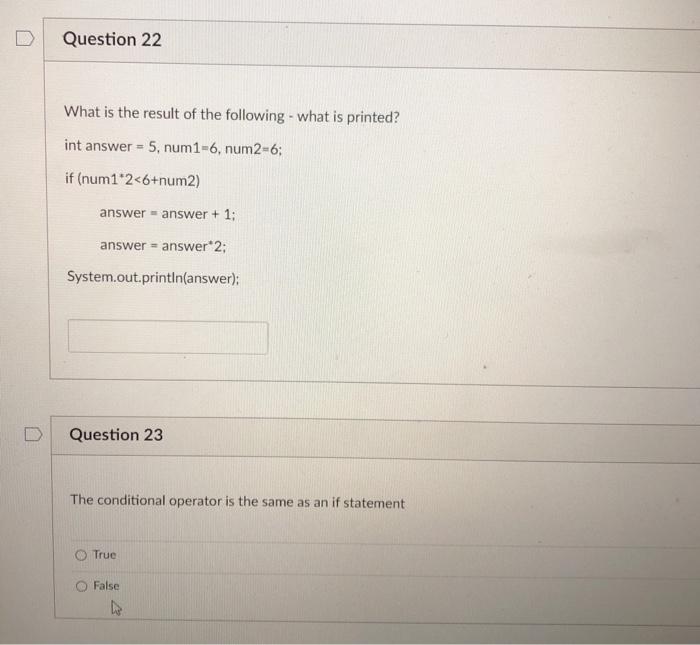 Solved Question 9 In the expression num1 = 5 num2; The | Chegg.com