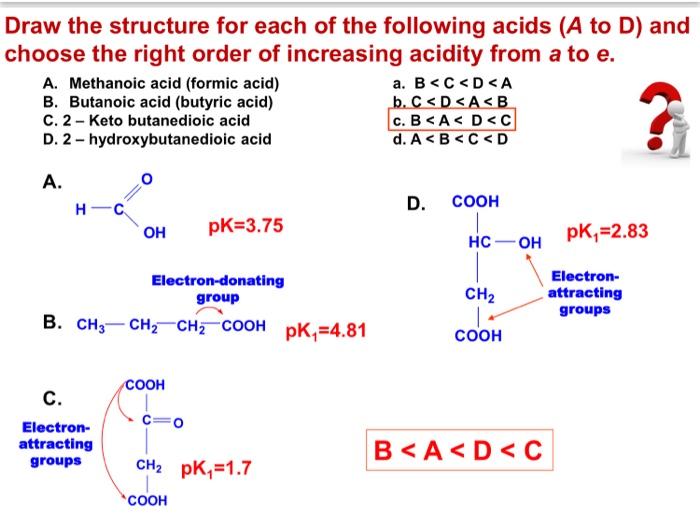 Solved Draw the structure for each of the following acids (A | Chegg.com