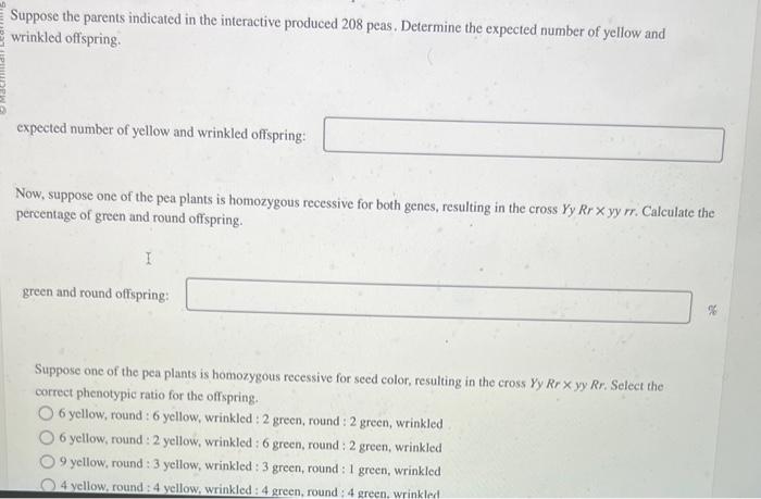 Solved Suppose the parents indicated in the interactive | Chegg.com Solved Suppose the parents indicated in the interactive | Chegg.com