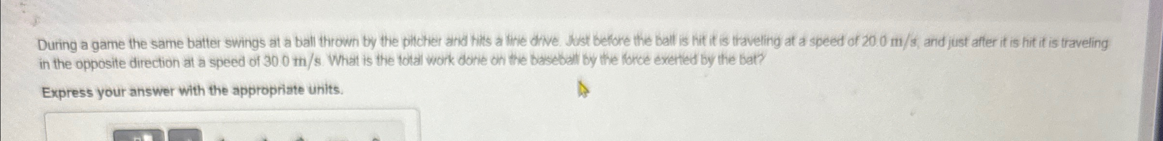 Solved During a game the same batter swings at a ball thrown | Chegg.com