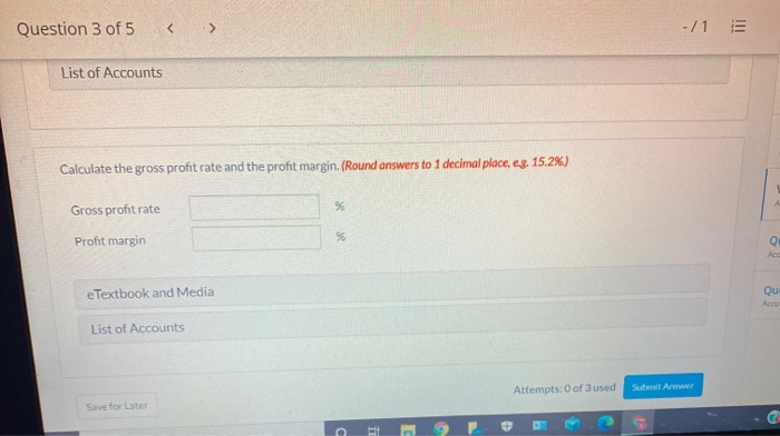 Solved + Chapter 5 Homework 1 -11 TII Qu Question 3 of 5 | Chegg.com