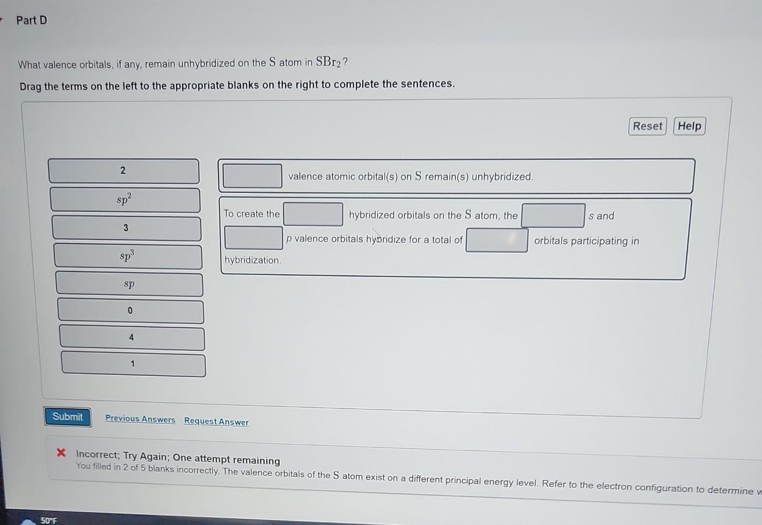 Solved What is the electron configuration of an isolated Br | Chegg.com