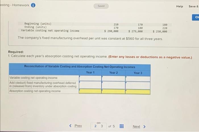 Solved osting - Homework Help Save & Exit Check my 0 | Chegg.com