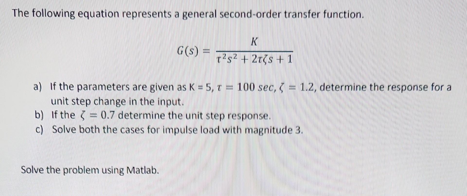 Solved The following equation represents a general | Chegg.com