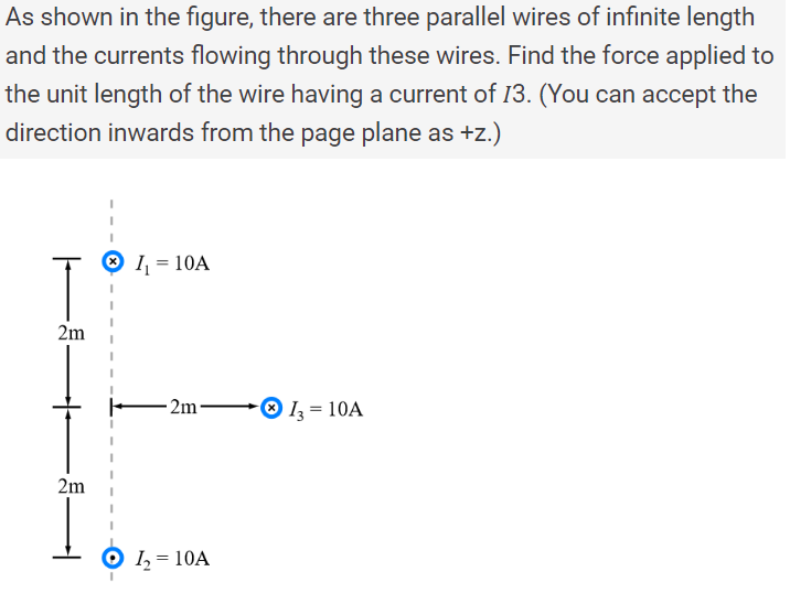 Solved As shown in the figure, there are three parallel | Chegg.com