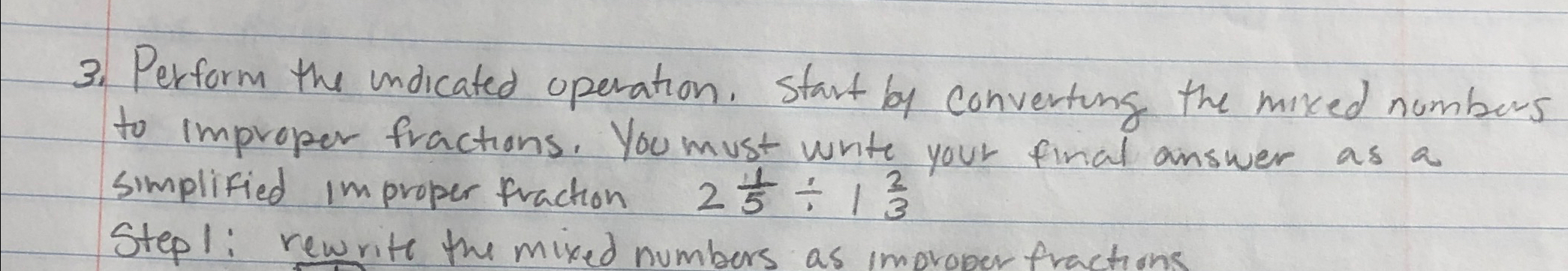 Solved Perform the undicated operation. Start by converting | Chegg.com