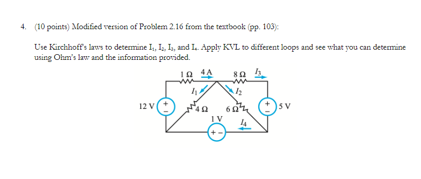 Solved (10 ﻿points) ﻿Modified version of Problem 2.16 ﻿from | Chegg.com