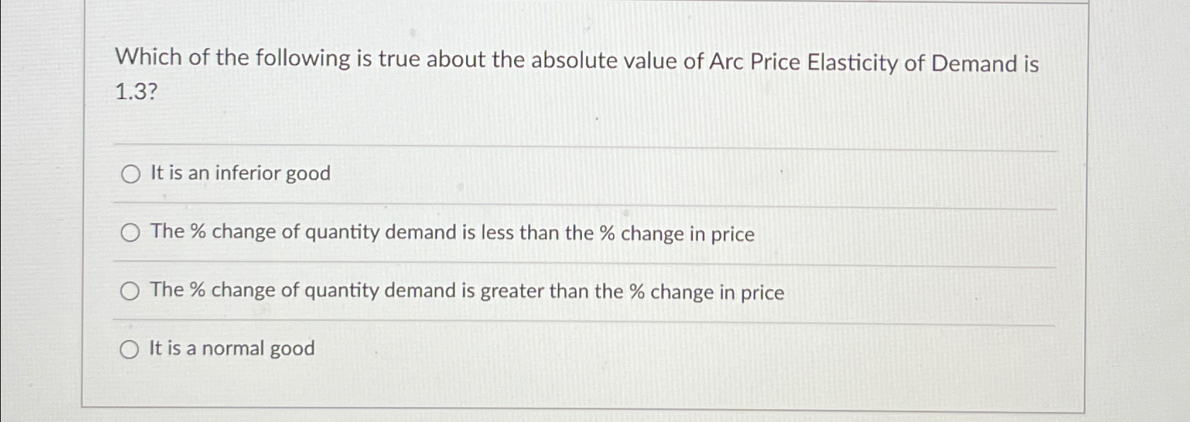 Solved Which of the following is true about the absolute | Chegg.com