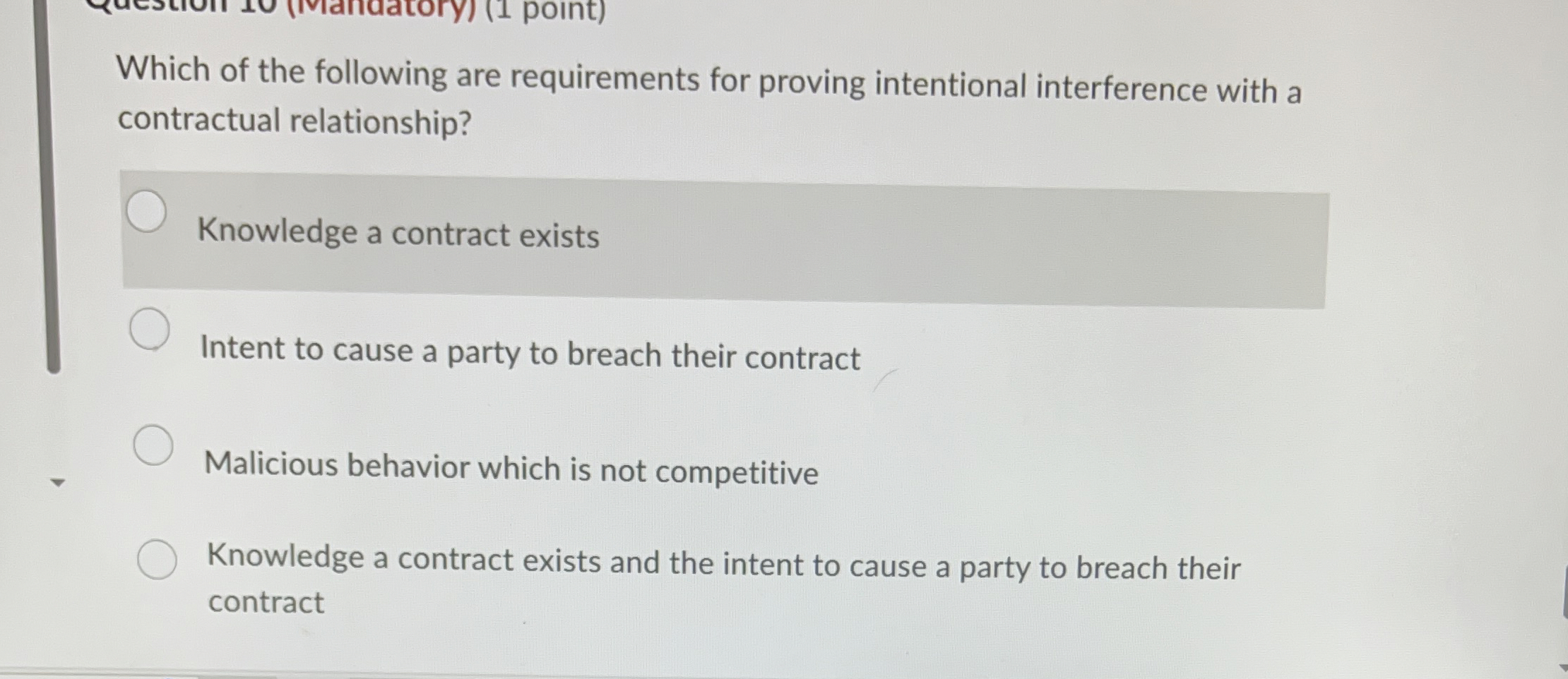 Solved Which of the following are requirements for proving | Chegg.com