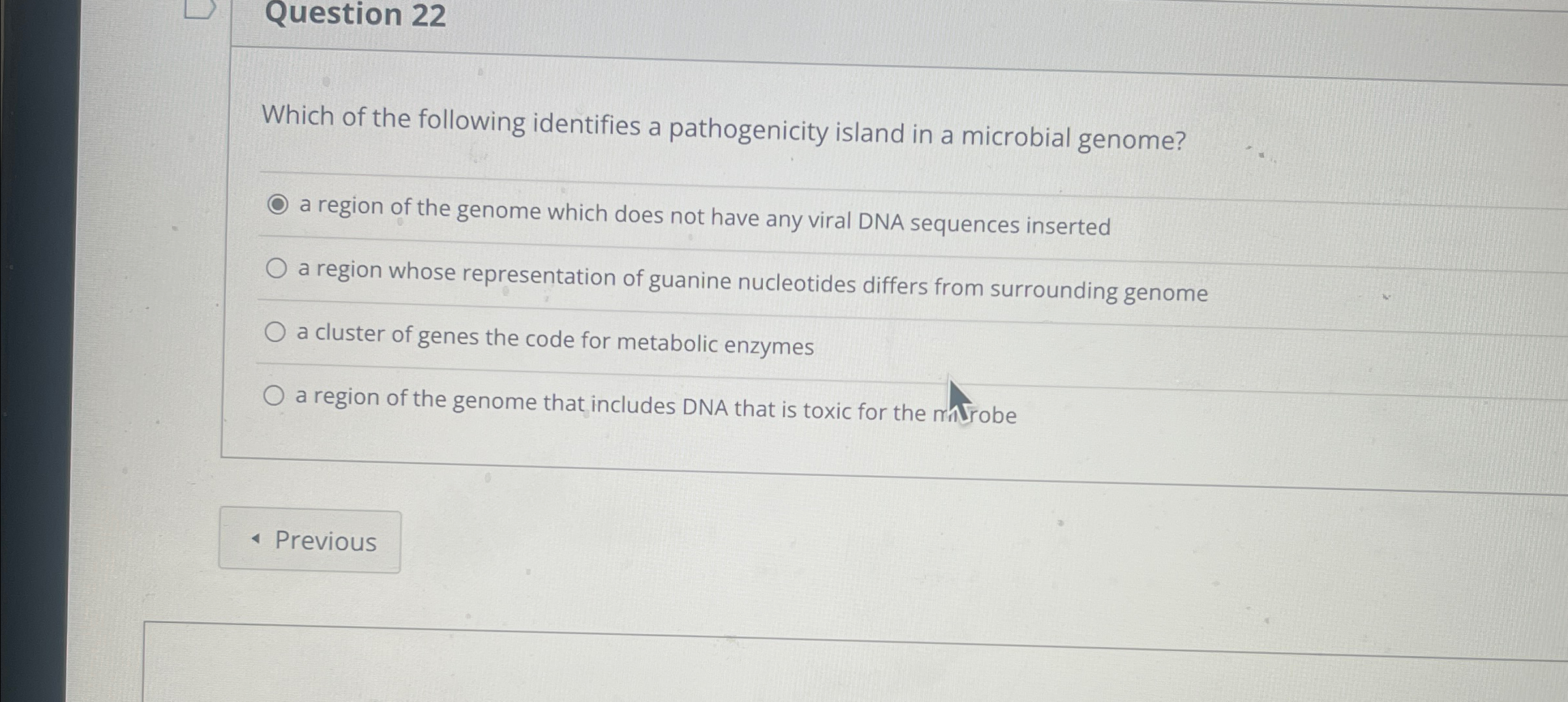 Solved Question 22Which of the following identifies a | Chegg.com