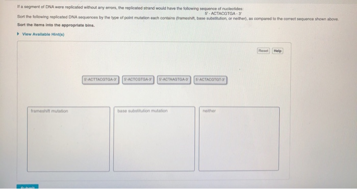 Solved If a segment of DNA were replicated without any | Chegg.com