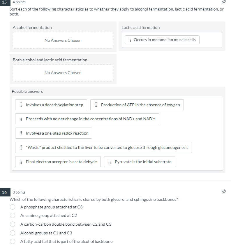 Solved 3 ﻿pointsWhich of the following characteristics is | Chegg.com
