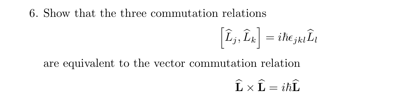 Solved Show that the three commutation | Chegg.com