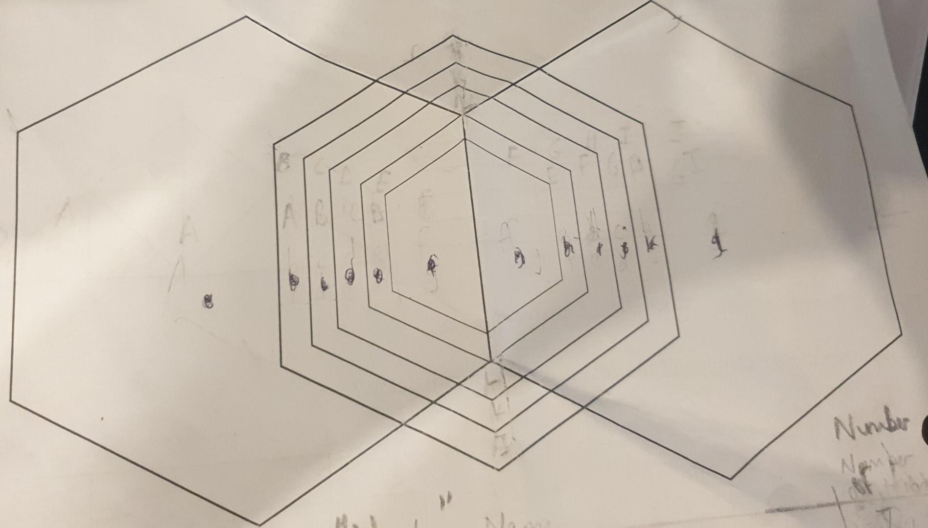 Solved How many hexagons of all sizes can be found in this | Chegg.com