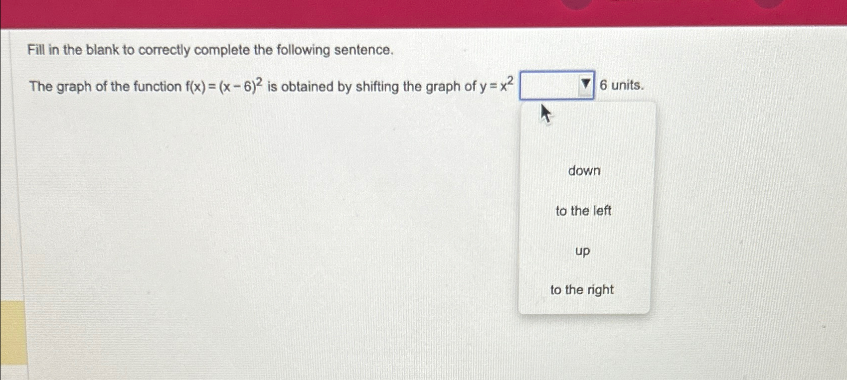 Solved Fill in the blank to correctly complete the following | Chegg.com