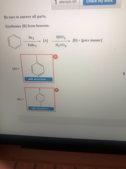 Solved 1 attempts left Check my work Be sure to answer all | Chegg.com