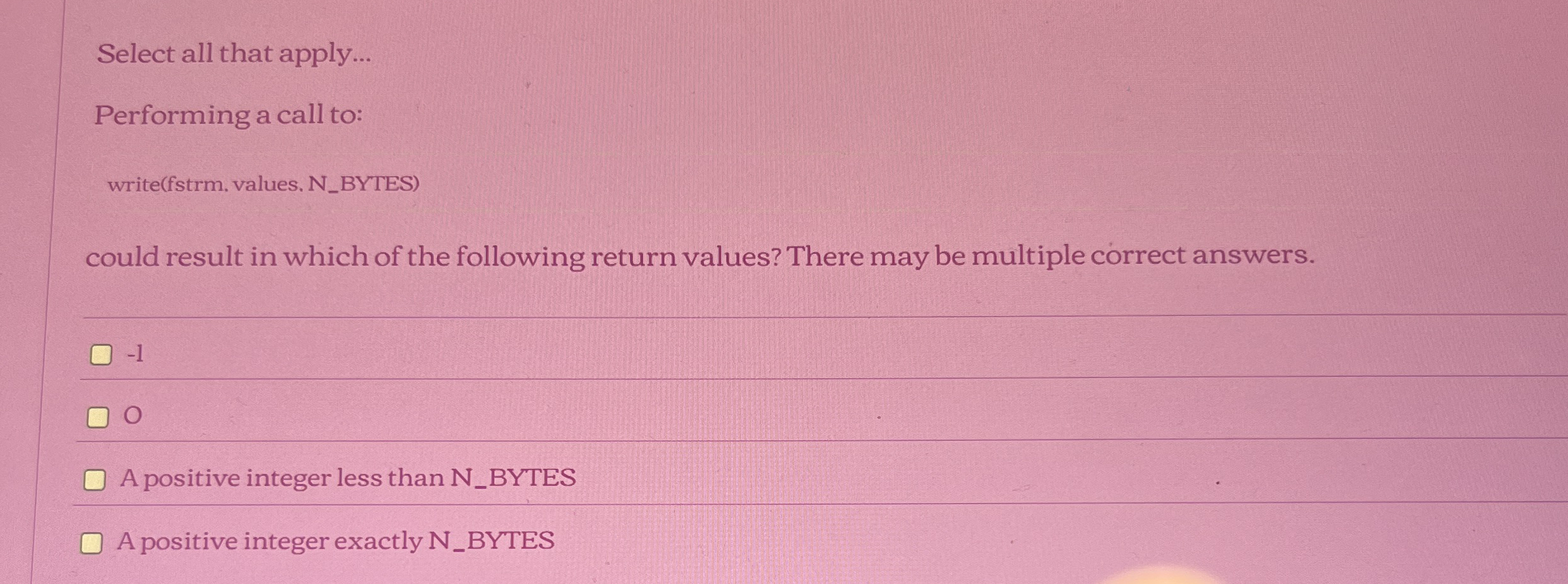 Solved Select all that apply...Performing a call | Chegg.com
