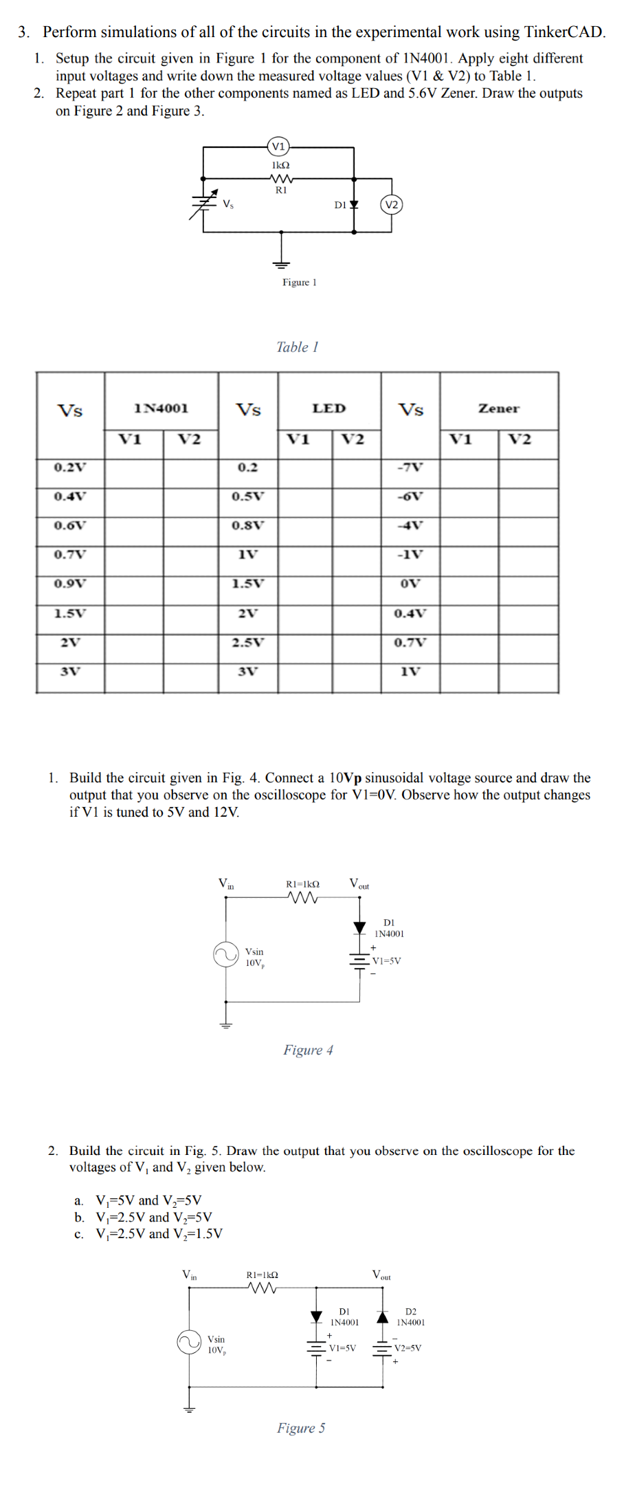 Solved Perform simulations of all of the circuits in the | Chegg.com