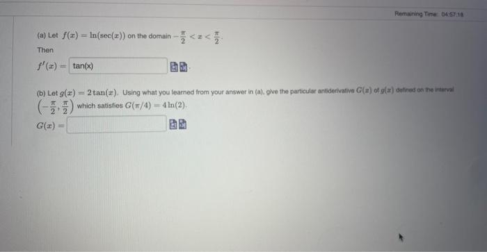 Solved (a) Let f(x)=ln(sec(x)) on the domain −2π | Chegg.com