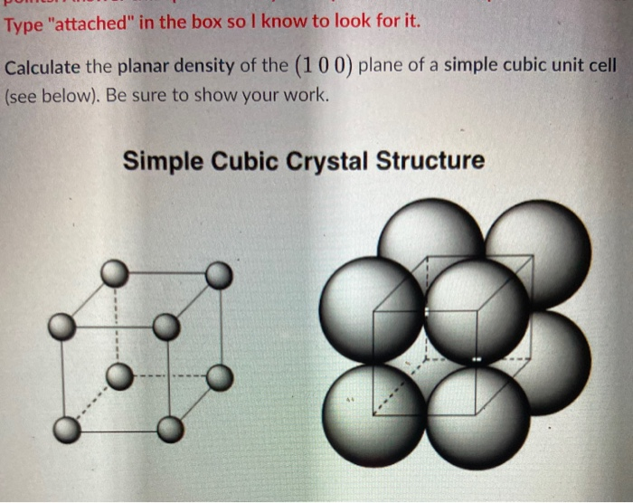 Solved Type "attached" in the box so I know to look for it. | Chegg.com