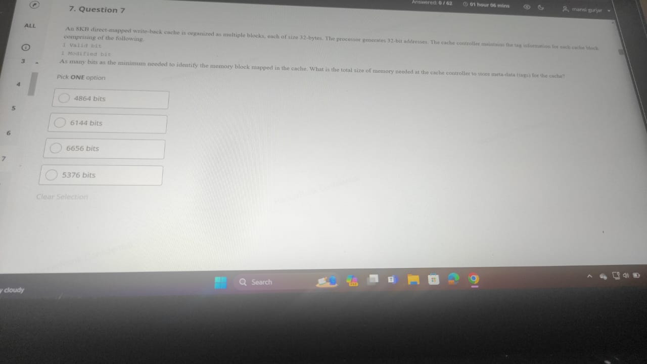 Solved Question 7comprising of the followingI Valid | Chegg.com