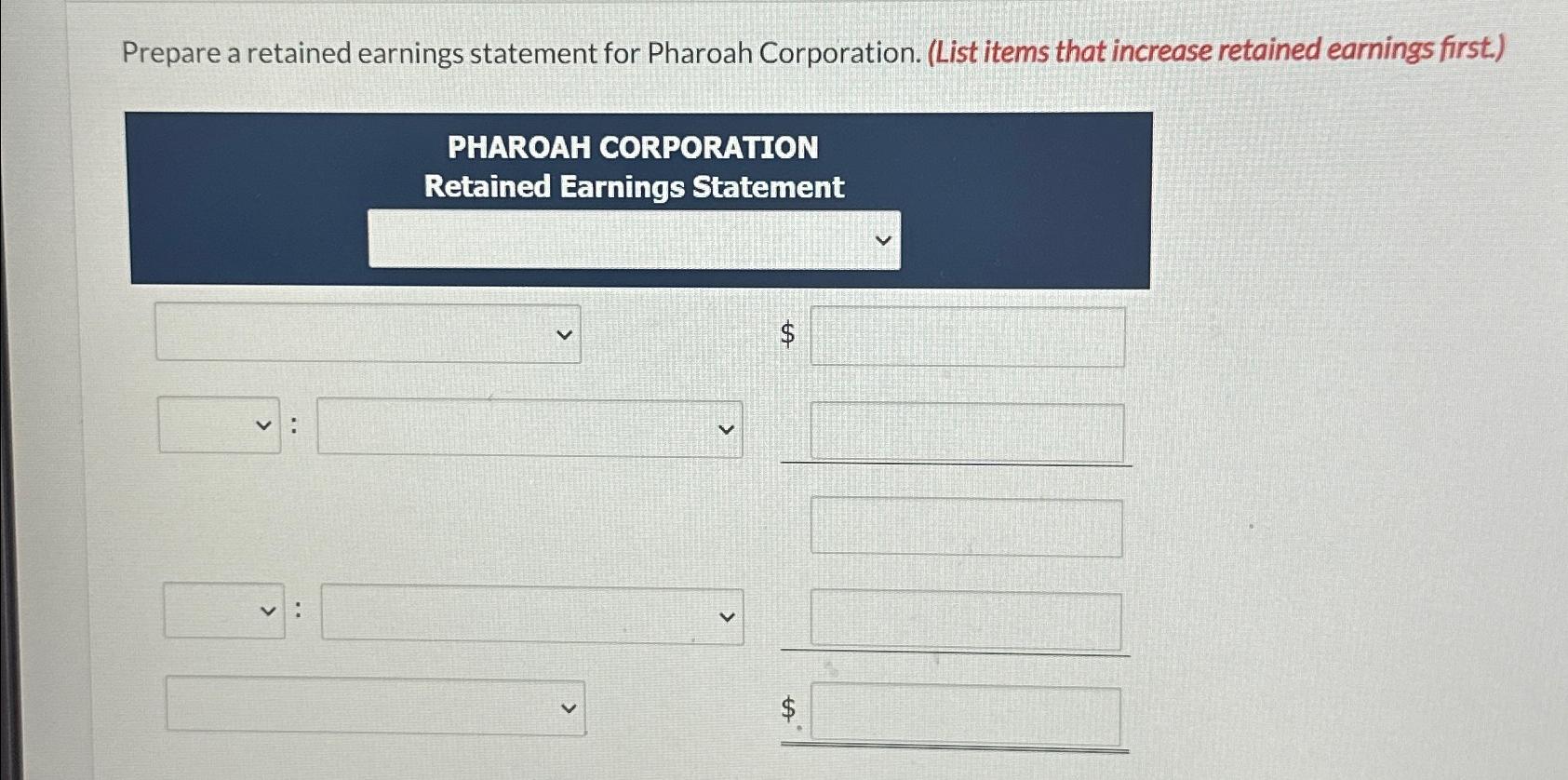 Solved Pharoah Corporation began operations on January | Chegg.com