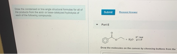 Solved Draw the condensed or line-angle structural formulas | Chegg.com