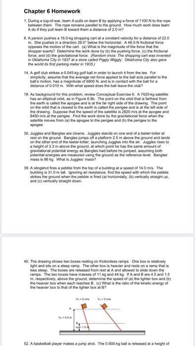 Solved Chapter 6 Homework 1. During a tug-of-war, team A | Chegg.com